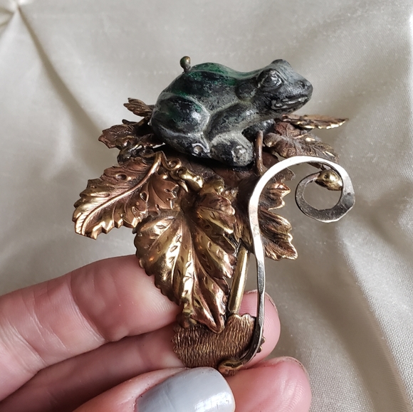 Artisan | Jewelry | Exquisite Set Artisan Frog Neck Collar And Cuff ...